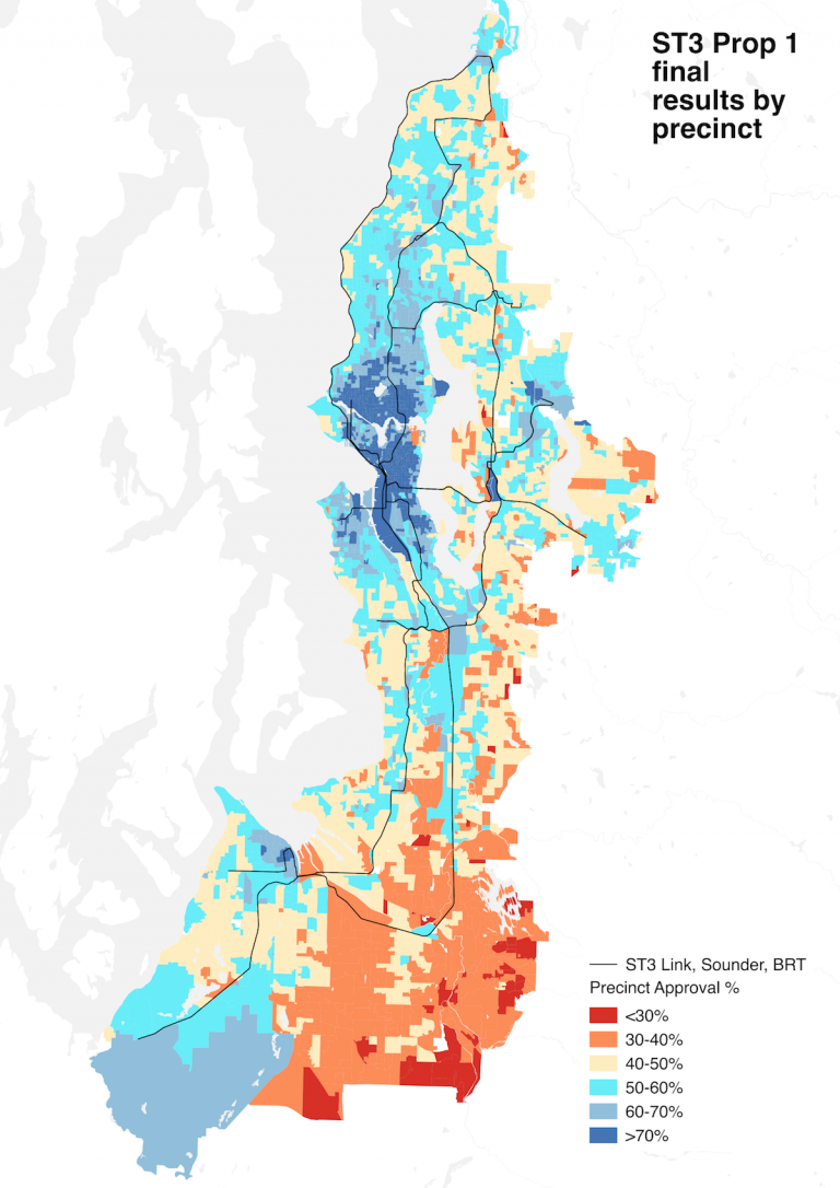 ST3 Precinct Map, and More – Seattle Transit Blog