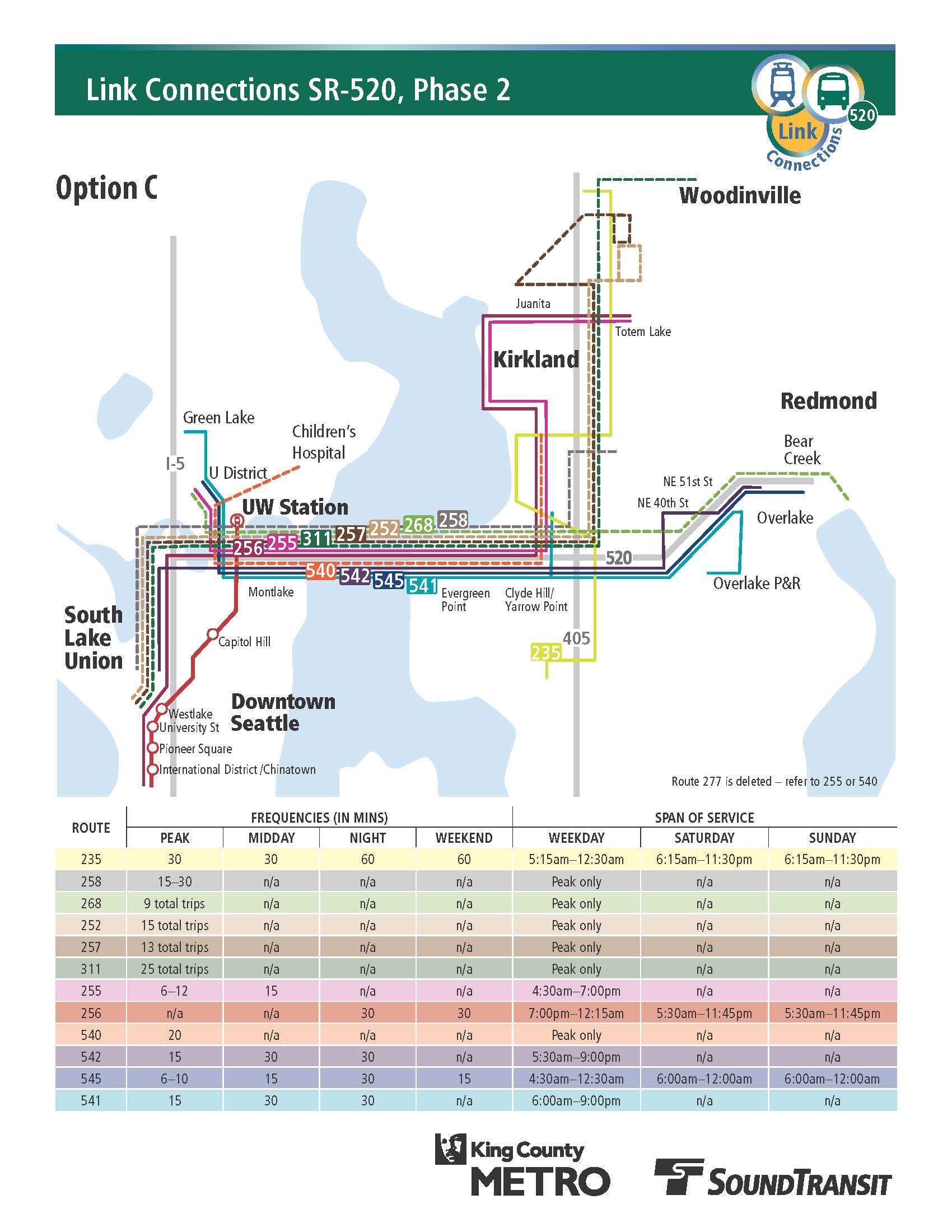 SR520 Route Restructure Open House – Seattle Transit Blog