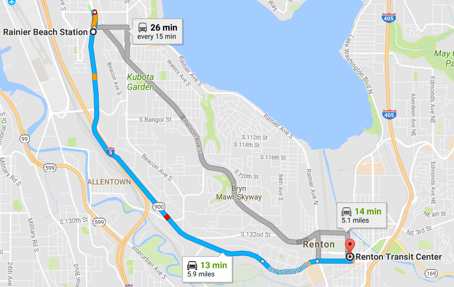 169 to Rainier Beach Station, or Bust – Seattle Transit Blog