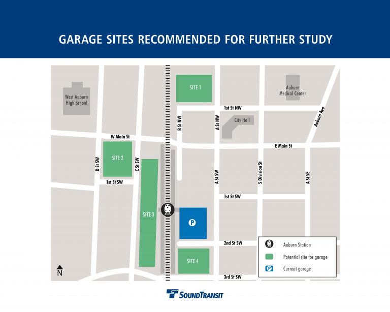 New Parking Garages Coming to Sounder Stations in Auburn and Kent ...