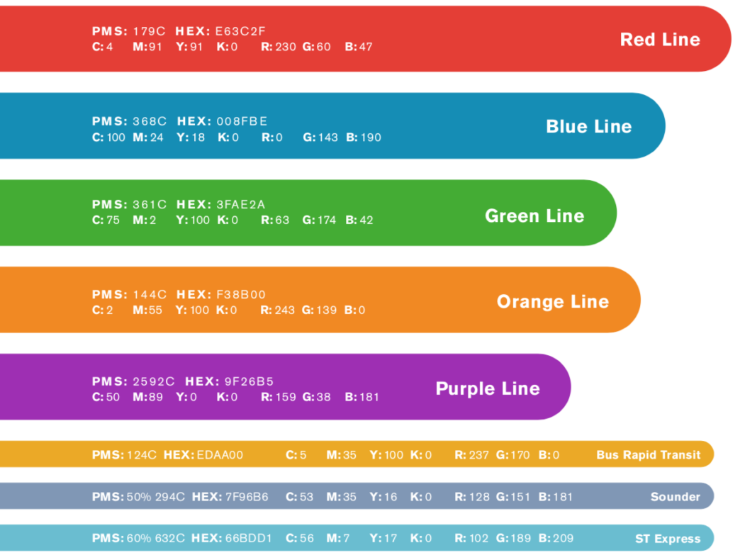 Link is Getting Colorful – Seattle Transit Blog
