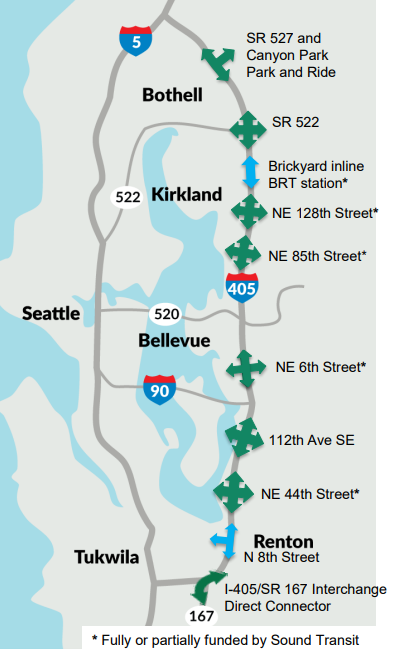 I-405 BRT South moves forward – Seattle Transit Blog
